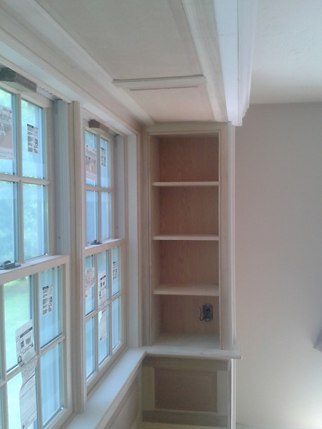 Custom Bay Window Seat with Built-Ins | Colony Home Improvement